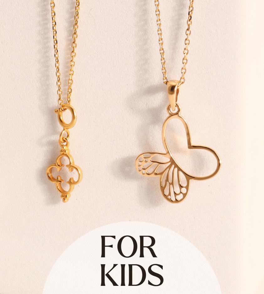 Kid's Caratly - 18kt Gold and Natural Diamonds