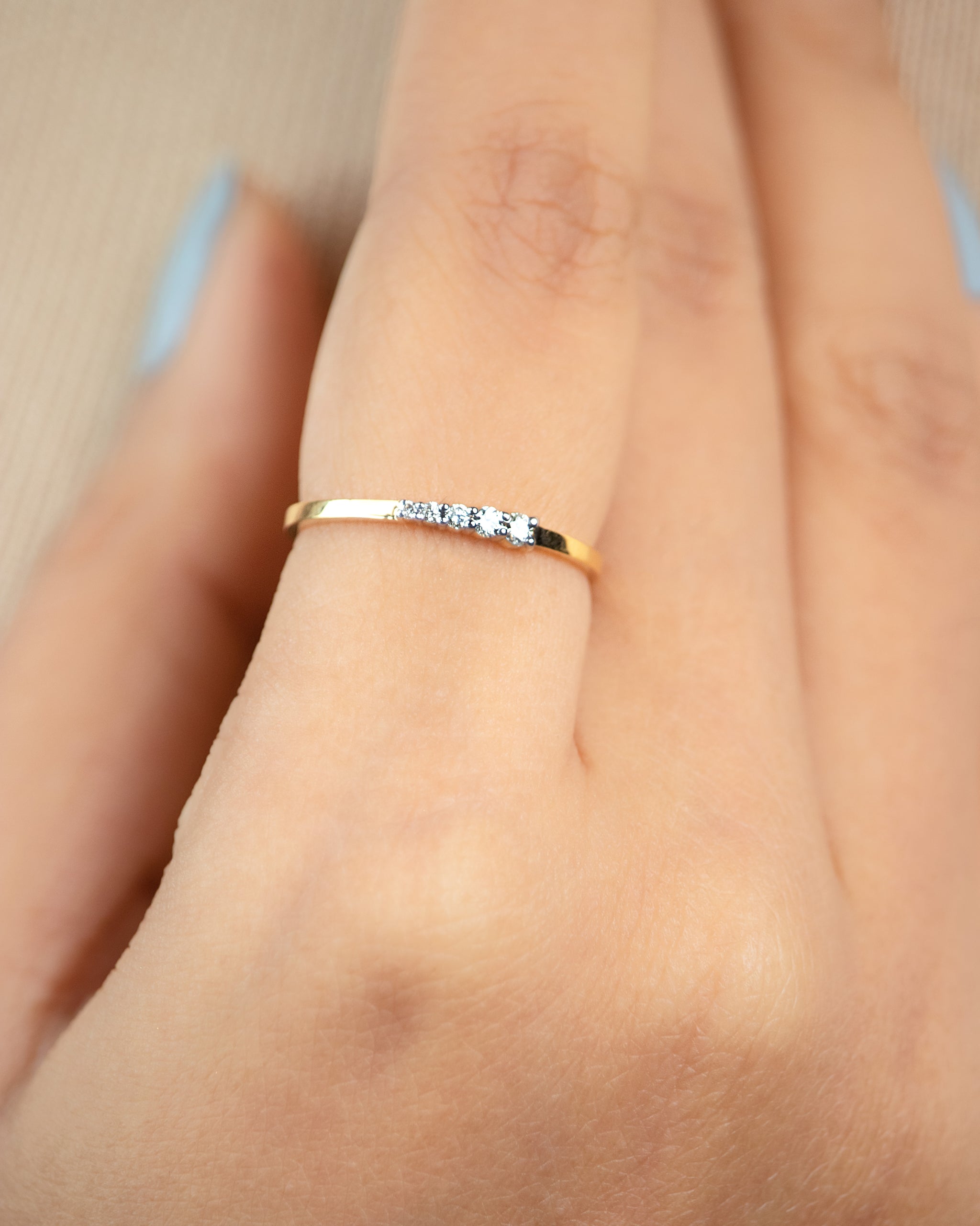 Diamond Flow Ring – Caratly